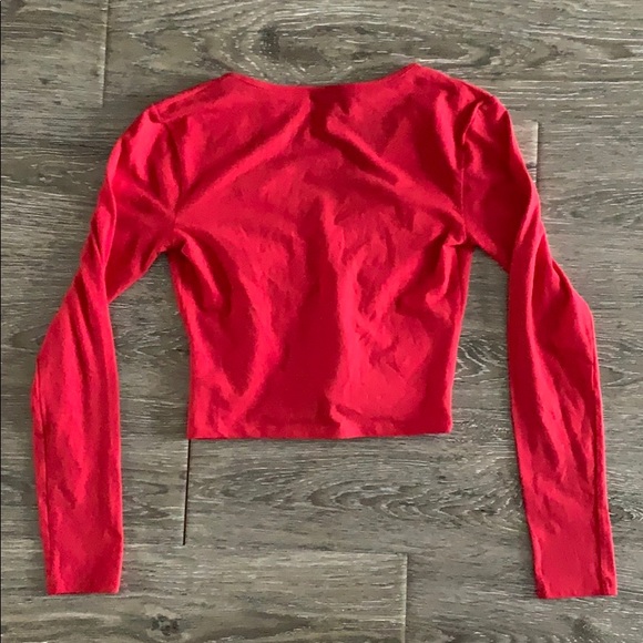 wild fable | Tops | Nwt Wild Fable Red Keyhole Xs Crop Top From Target ...